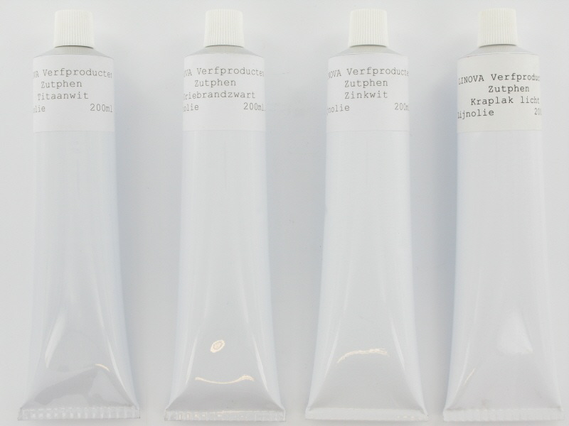 titaanwit gemalen in lijnolie | Linova.nl | Online bestellen